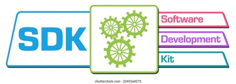 Sdk Software Development Kit Concept Image Stock Illustration