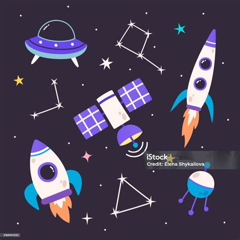 Spaceset Stock Illustration Download Image Now Adventure Alien Astronomy Istock