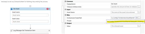 get credential object reference not set to an instance of an object in reframework automation