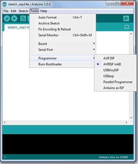 No Bootloader Options Subject Closed Ide 1x Arduino Forum