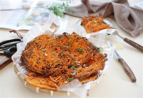 색다른 당근요리 당근뢰스티 당근채전 만들기