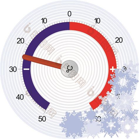 温度计冬天png下载 包图网