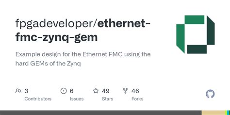Github Fpgadeveloperethernet Fmc Zynq Gem Example Design For The
