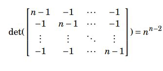 Total Number Of Spanning Trees In A Graph GeeksforGeeks