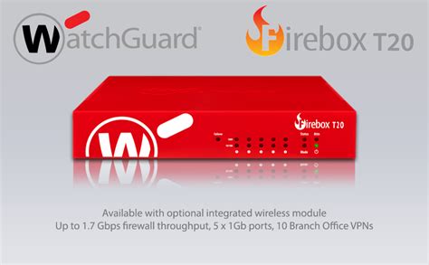 Amazon Com WatchGuard Firebox T W Network Security Firewall Appliance Electronics