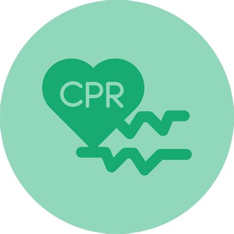 Cpr Dual Tone Circle Icon 47479752 Vector Art At Vecteezy