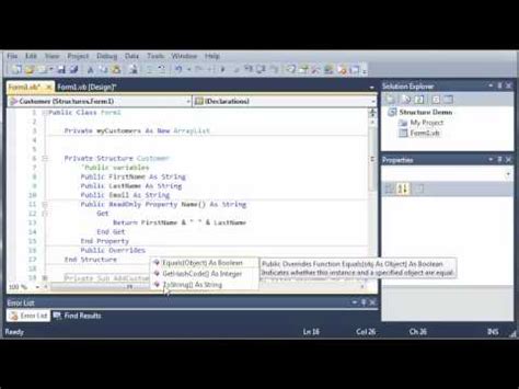 Visual Basic Tutorial 78 Overriding Functions YouTube