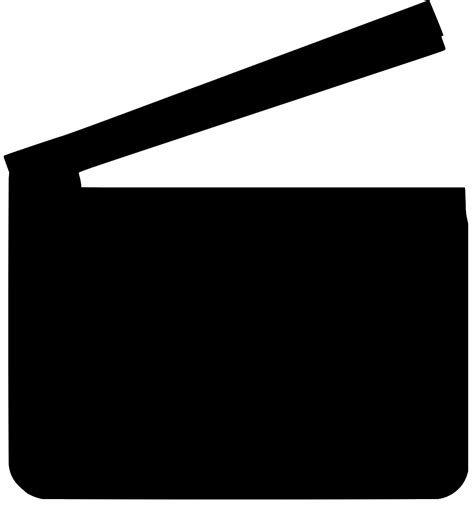 Svg 절단 슬레이트 영화 영화 무료 Svg 이미지 및 아이콘 Svg Silh