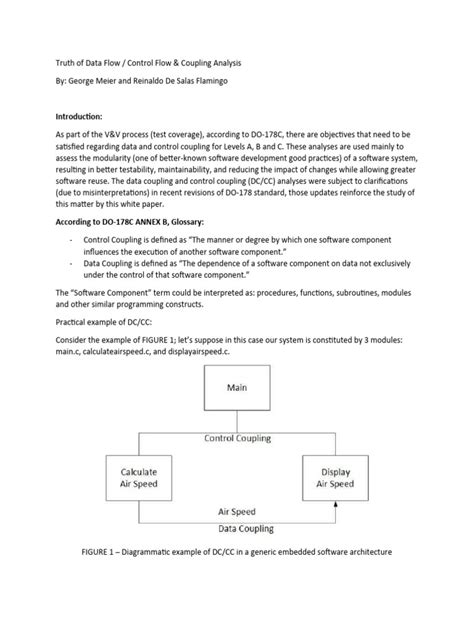 Data Andcontrol Coupling White Paper Pdf Software System
