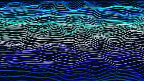 Animated Wavy Lines Stock Video Footage For Free Download