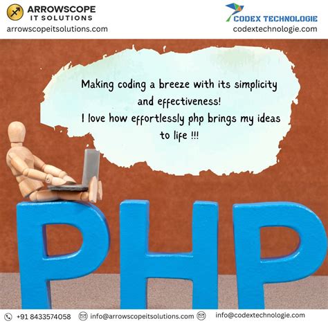 Php Advantages For Web Development By Arrowscope It Codex Technologie And Services Posted On The