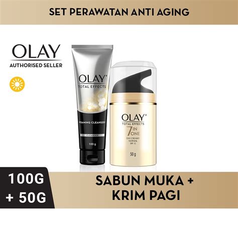 Jual Olay Total Effects 7in1 Paket Hemat Perawatan Kulit Anti Aging