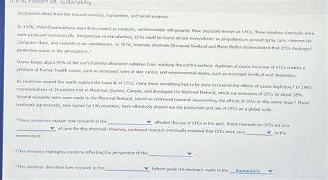 solved unit 2 ﻿problem set ﻿sustainabilityincorporate