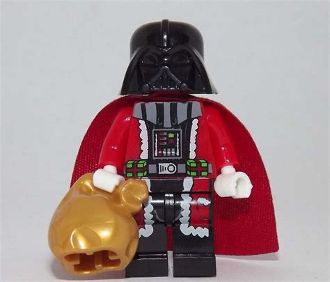 Darth Vader Santa Claus Christmas Star Wars Minifigure Minifigureoutlet