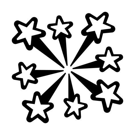 Exploding Fireworks Logo Vector Icon 553111 Vector Art At Vecteezy