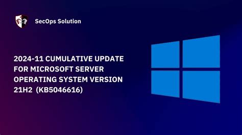 Patch Wednesday Day 42 100 Windows Kb5046616 Patch Secops® Solution