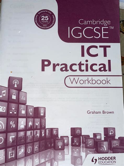 ict igcse practical workbook hobbies and toys books and magazines textbooks on carousell