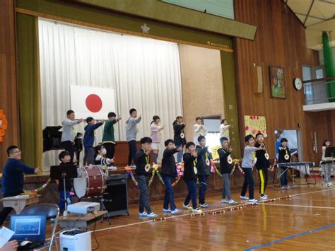 6年生ありがとう集会 伊万里市立大川小学校