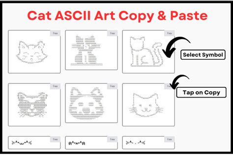 Cat Ascii Art Copy And Paste