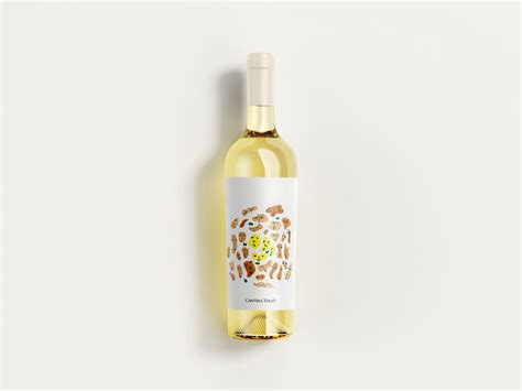 Cantina Tollo | wine label illustration on Behance