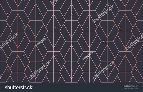 Hexagon Pattern Endless Seamless Pattern Vector Stock Vector Royalty Free Shutterstock