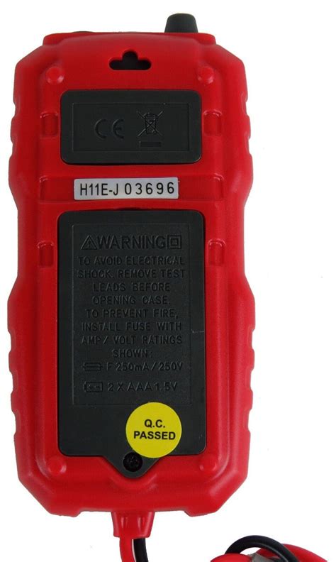 Tekpower Tp8232 Digital Multimeter With Non Contact Voltage Current De Kaito Electronics Inc