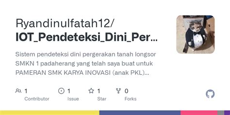 Github Ryandinulfatah12iotpendeteksidinipergerakantanahlongsor Sistem Pendeteksi Dini