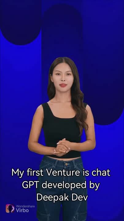 Deepesh Sachdev On Linkedin This Ai Avatar Is Created By Myself Expalin Myfirstventure