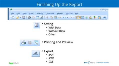 Crystal Reports Basics Ppt
