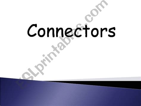 English Connectors Ppt At Marvin Thomas Blog