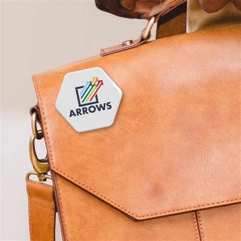 hexagon button badge custom wizard