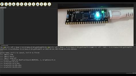 Banana Pi Bpi Picow S3 Control Neopixel Circuitpython Vs Raspberry Pi Pico W Youtube