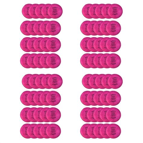 Paquete De 80 Filtros De Partículas 2091 P100 Compatibles Con 2091