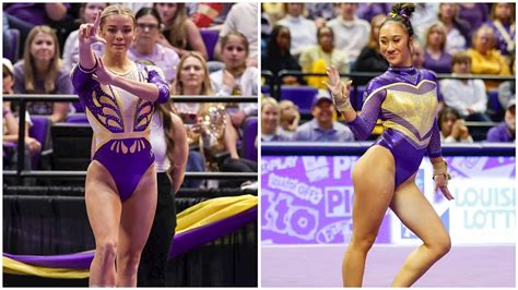 Livvy Dunne Crowns Lsu Gymnastics Star Kailin Chio 1 Word Title After