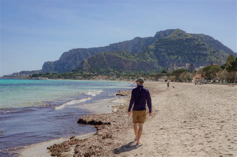 Mondello Beach Sicily Map Of Island Mondello Palermo For 91 Days
