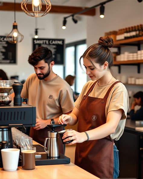 Barista Staff Uniform Barista Uniform Ideas Barista Uniform