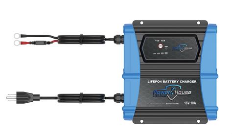 Powerhouse Lithium 16v 10a Ac Waterproof Onboard Charger Mygreenoutdoors