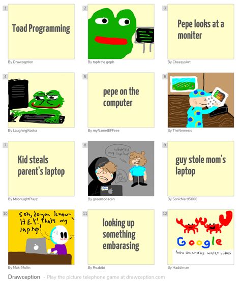 Toad Programming Drawception