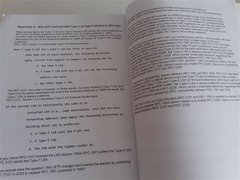 Ospf Demystified With Rfc Book With Sample Content Cisco Community