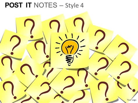 Post It Notes Style 4 Powerpoint Presentation Slides PPT Images Gallery PowerPoint Slide