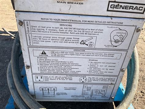 Generac Alternator Agriculture Bigiron