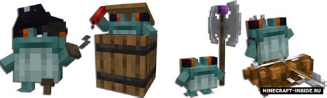 Ribbits Crоаks [1 20 1] Моды для Майнкрафт Minecraft Inside