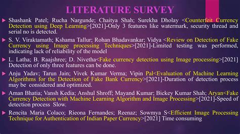 Fake Currency Detection Pdf New Ppt Pptx