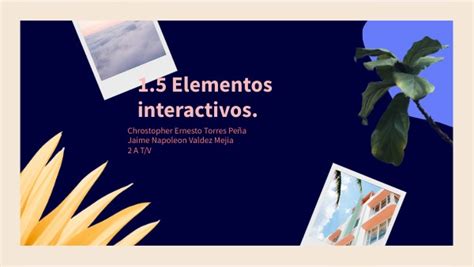 1 5 Elementos Interactivos