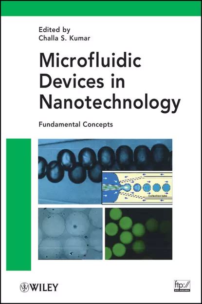Microfluidic Devices In Nanotechnology Fundamental Concepts Challa S