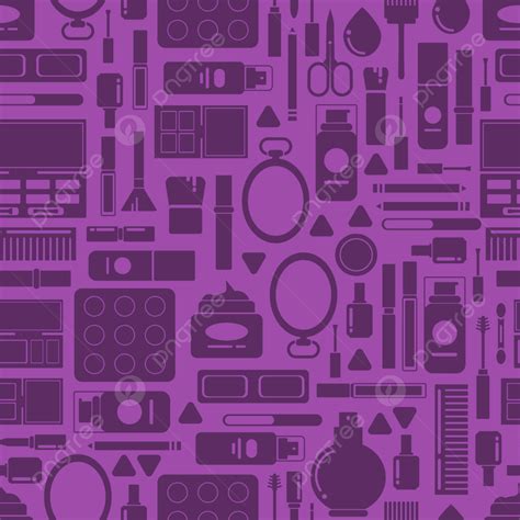 벡터 평면 스타일 메이크업 및 스킨 케어 단색 패턴 또는 배경 그림 피부 관리 닦다 벡터 배경 일러스트 및 사진 무료 다운로드 Pngtree