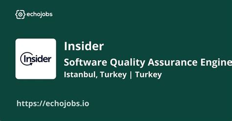 Hiring Software Quality Assurance Engineer Istanbul Turkey Turkey Remote Javascript Rjoblead