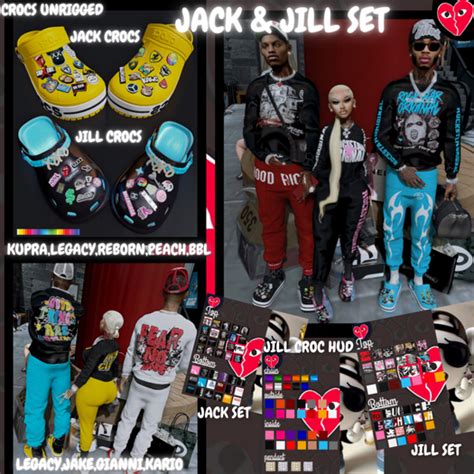 Second Life Marketplace Jill Set