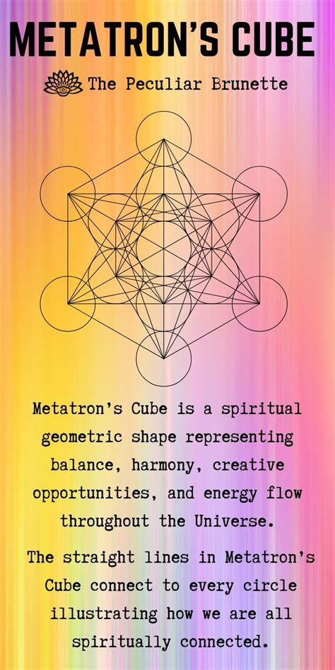 Sacred Geometry Cube Meaning At Amy Heyer Blog