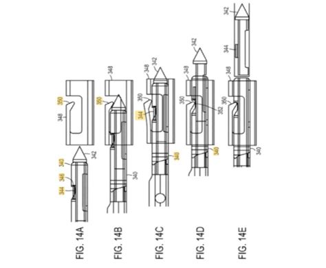 图7 输送系统与瓣膜器械之间的可逆连接结构（像不像高达）
